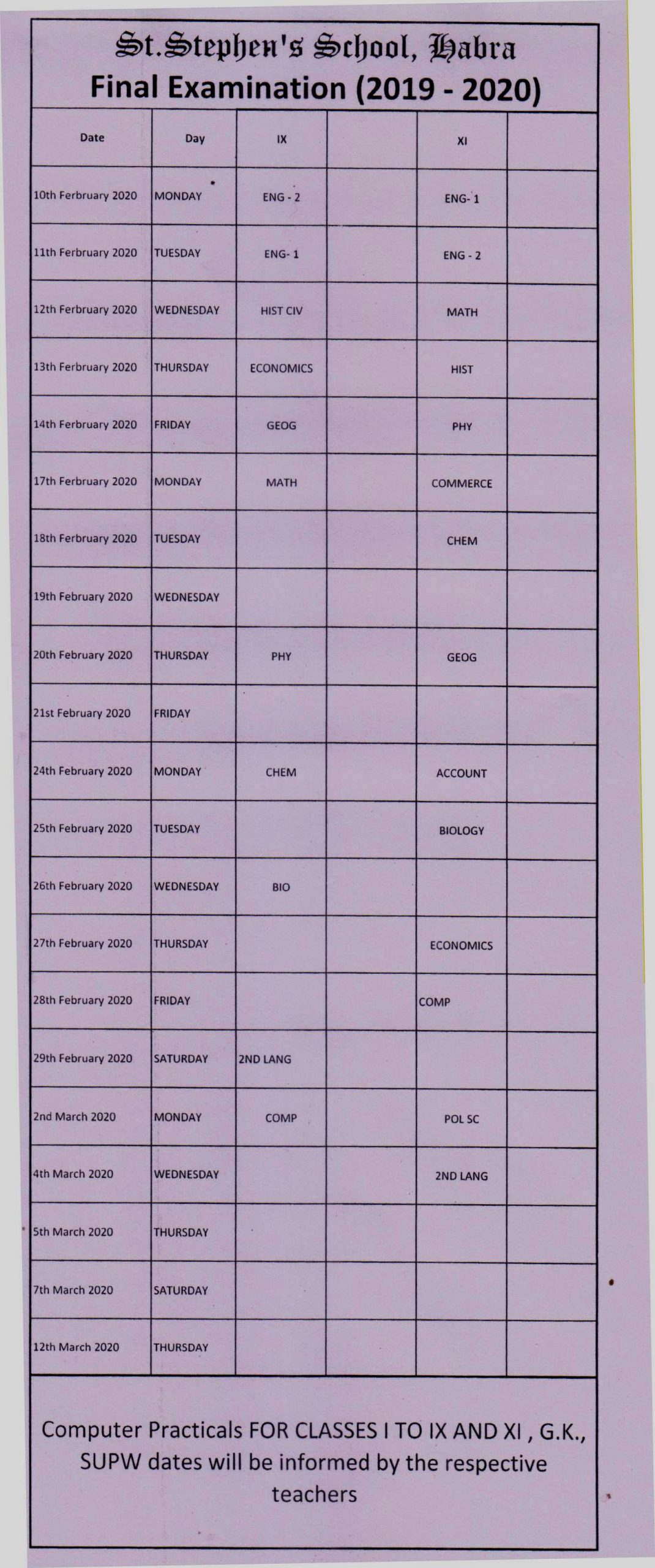 Welcome to St Stephens School, Habra